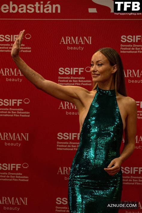 Olivia Wilde Sexy Seen Showing Off Her Sideboob At The San Sebastian International Film Festival