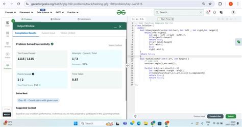 solved two sum problem with optimized approach tanisha jain posted on the topic linkedin