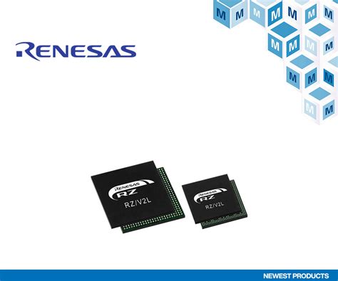 Renesas RZ V2L High Precision MPUs For AI Vision IoT Applications EBOM