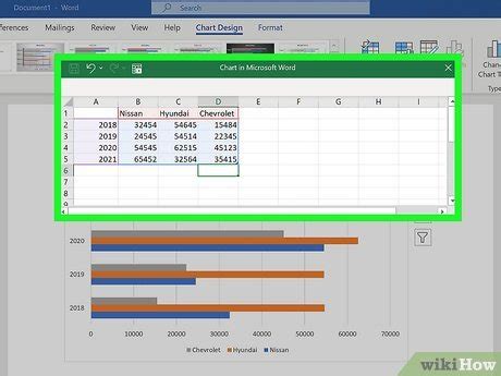 How To Make A Bar Chart In Word 7 Steps With Pictures WikiHow