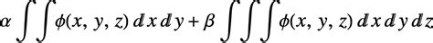 Calculus And Analysis How To Find Integrals Including Certain Expression Mathematica Stack