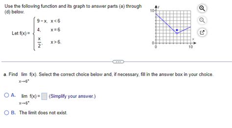Solved Use The Following Function And Its Graph To Answer Chegg