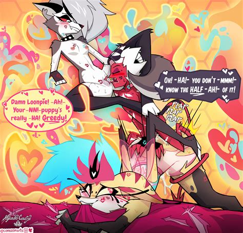 Rule 34 Accurate Art Style Ambiguous Penetration Corazonarts Cunnilingus Dialogue Helluva Boss