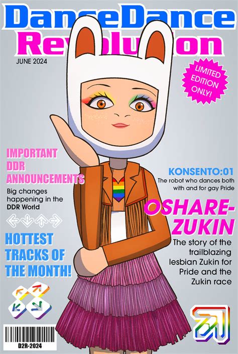 Ddr Pride Themed Magazine Cover Oshare Zukin By Coddry On Deviantart