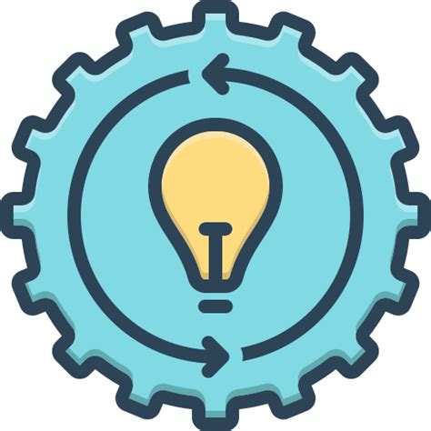Implementation Execute Development Idea Machinery Strategy Cogwheel Icon Download On