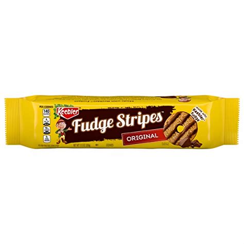 Keebler Fudge Stripes Cookies Original 11 5 Oz Pack Of 5