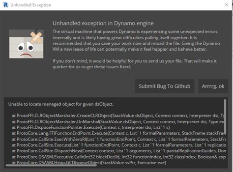 crash report from dynamo 2 12 1 8246 · issue 14065 · dynamods dynamo
