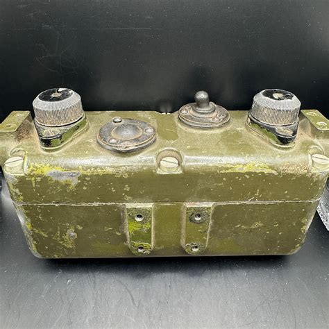 Ww2 Us Mine Sweeper Control Box Bc 1140h Axisartifacts