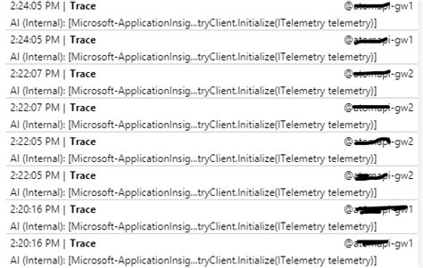 System NullReferenceException While Initializing Microsoft ApplicationInsights AspNetCore