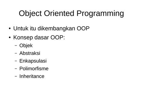 P 3 Objectorientedprogramming Ppt Free Download
