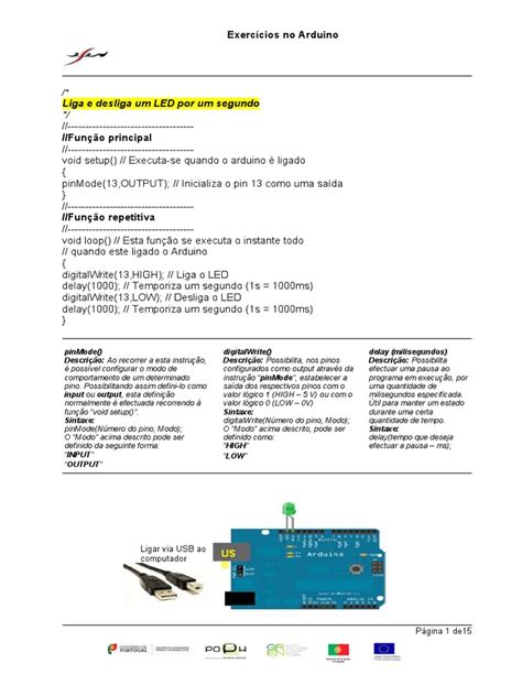 Exercicios Arduino Pdf Arduino Engenharia Elétrica