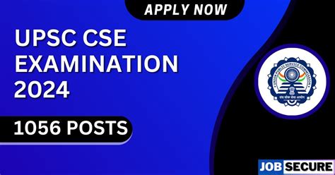 Upsc Cse 2024 Notification Check Eligibility And Apply Now For 1056