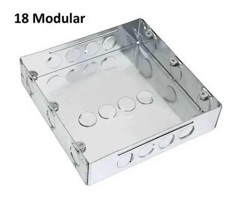 Rectangular 18 Module Gi Modular Box At ₹ 213 Piece In Ludhiana Id 2855103204612