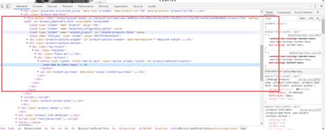 layout magento 2 3 2 add to cart is not working after element moved