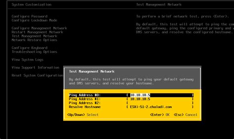 Solved Hostname Resolution Fail In Esxi Host Test Management