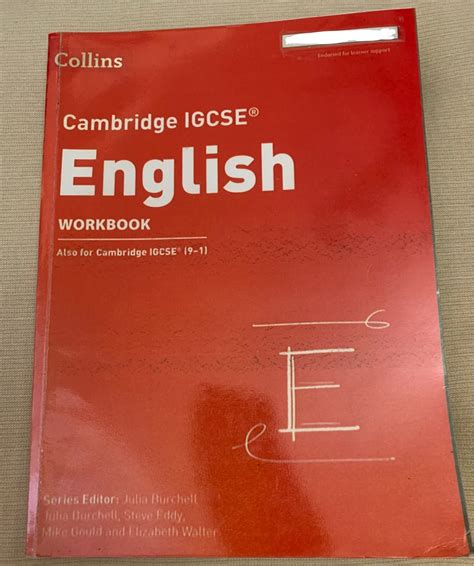 Collins Cambridge Igcse English Workbook Hobbies And Toys Books