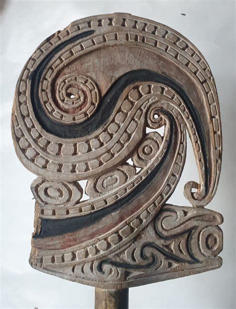 Sold Price A Papua New Guinea Massim Carved Wood Dance Paddle… March