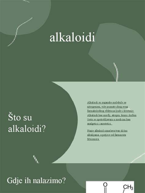 Green Blobs Basic Simple Presentation Pdf