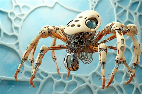 Premium Photo Biologically Inspired Robotics Background With