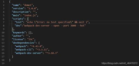 [webpack]搭建一个基本的webpack4 x项目 保姆级教程 webpack4创建项目 csdn博客