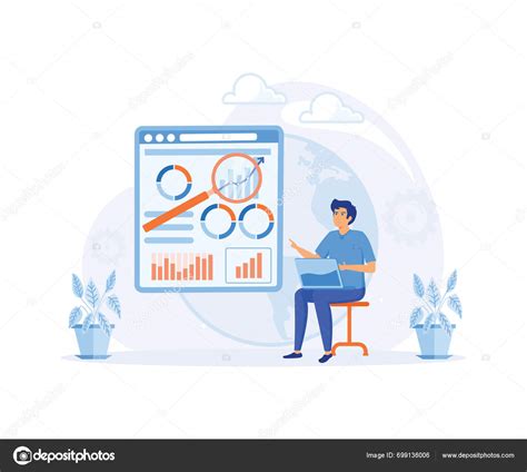 Data Driven Business Model Abstract Data Analytics Data Driven Business Stock Vector By ©wafi99d