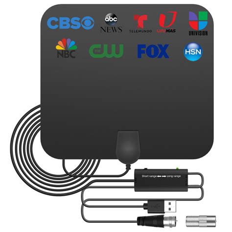 ТВ-антенна 4K 37DBI HD TV DTV Box Цифровая 3600 миль ЕС Plug Booster ...