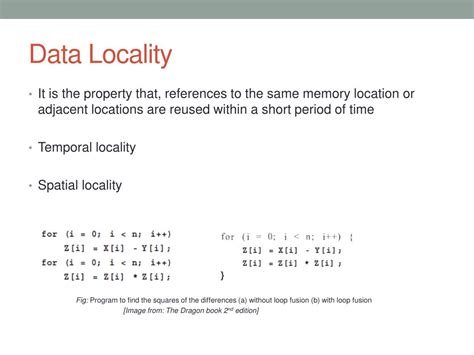 Ppt Data Locality And Its Optimization Techniques Powerpoint