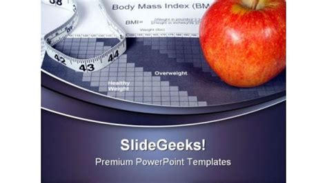 Body Mass Index Chart PowerPoint Templates Slides And Graphics