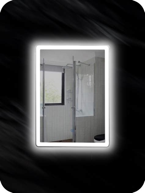 Led Mirror L 605 Brizzio Sanitary Ware