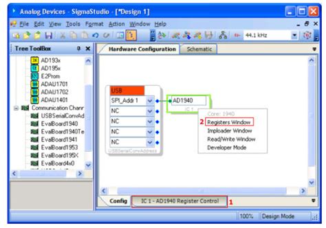 Register Control Window Analog Devices Wiki