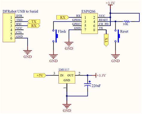 ESP WiFi Module Tutorial Basic Circuit Testing Ömer Salih Gül