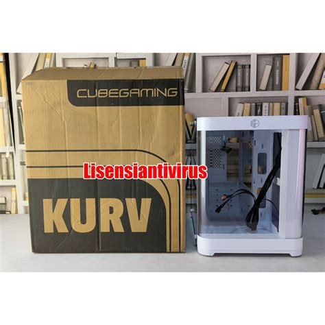 Jual Casing Pc Casing Cube Gaming Kurv Full Curve Emerald Tempered