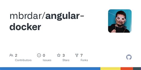 GitHub Mbrdar Angular Docker