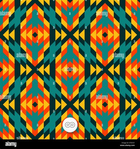 Seamless Geometric Background Mosaic Abstract Vector Illustration Can Be Used For Wallpaper