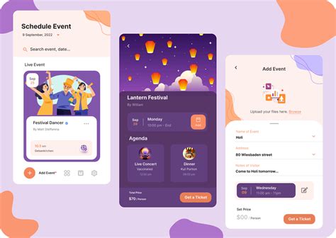 Event Mobile App Design On Behance
