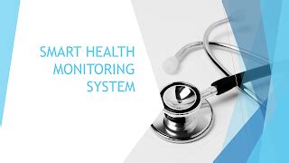 IOT Based Smart Health Monitoring System Final Year Project