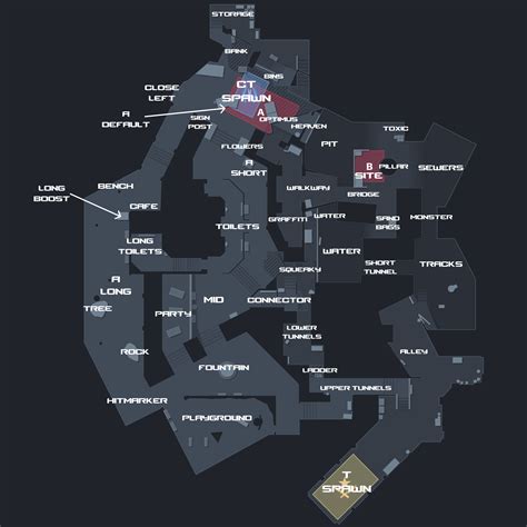 The Ultimate Csgo Callouts On Overpass In 2023