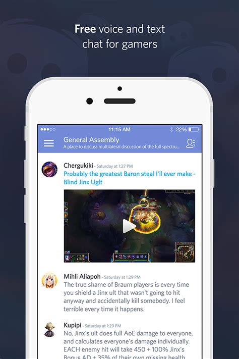Discord Ios And Android Mobile Apps Are Here By Nelly Discord Blog Medium