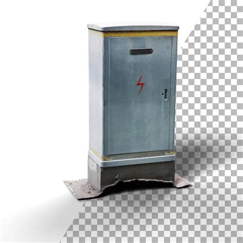 Premium Psd 3d Render Electricity Box Png