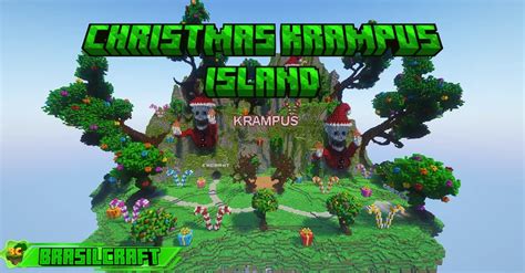 Spawn Christmas Krampus Island Minecraft Map