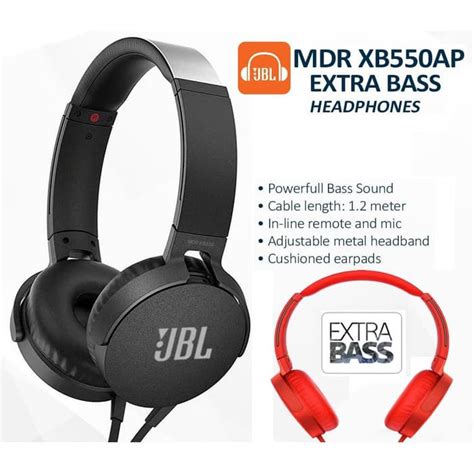 Jbl Bass Headphone Mdr Xb Ap