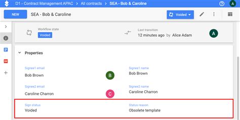Send And Sign A Document Using The Aodocs Esign Connector Aodocs Knowledge Base