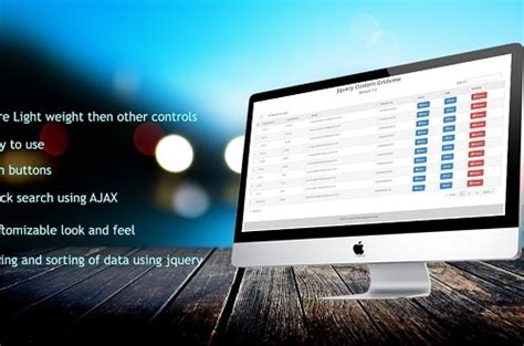 Jquery Gridview Custom Control By Karanpatel7193 Codecanyon