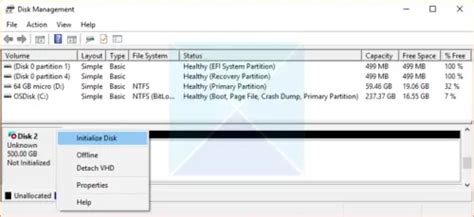 How To Initialize A Hard Drive In Windows 11 10