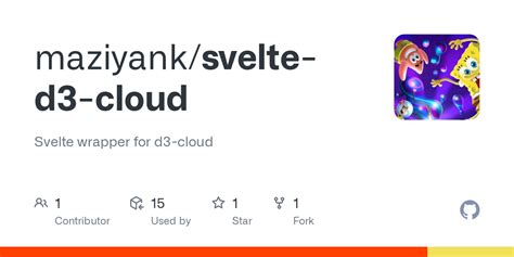 Github Maziyanksvelte D3 Cloud Svelte Wrapper For D3 Cloud