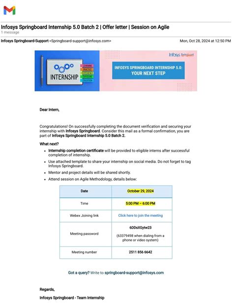 Infosysspringboard Internship Skilldevelopment Careergrowth