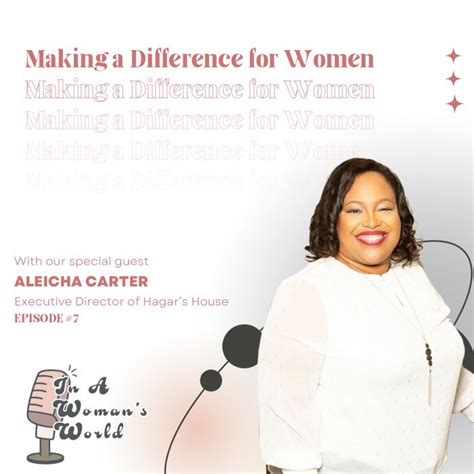 Aleicha Carter Making A Difference For Women
