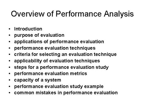 1 Introduction To Computer System Performance Evaluation K