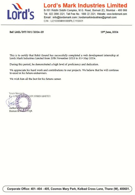 Rohit Gound On Linkedin Internship Frontenddevelopment Html Css Javascript Reactjs