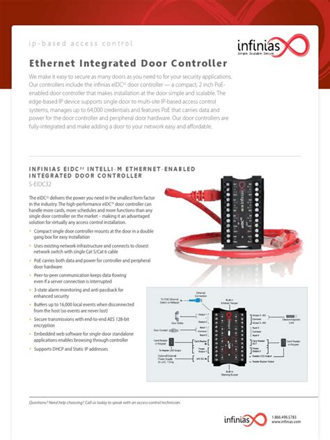 controlador eidc32 pdf access control computer network